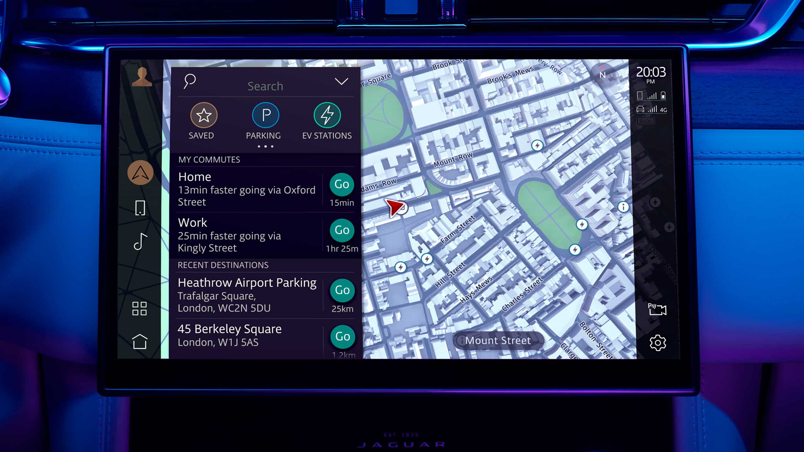 Your Connected Services | See all the Jaguar connected services