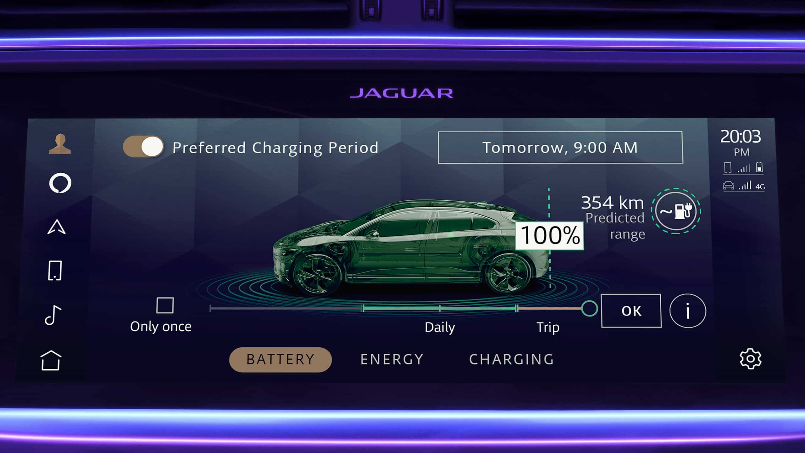 Electric Vehicle: Set up and APPs | Jaguar
